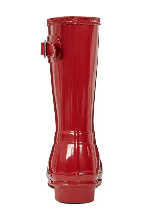 Hunter Original Tour Short Gloss Packable Rain Boot - Dorset Cab